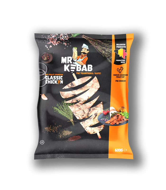 MR KEBAB CHICKEN CLASSIC 600G - MR KEBAB - The Traditional Taste!